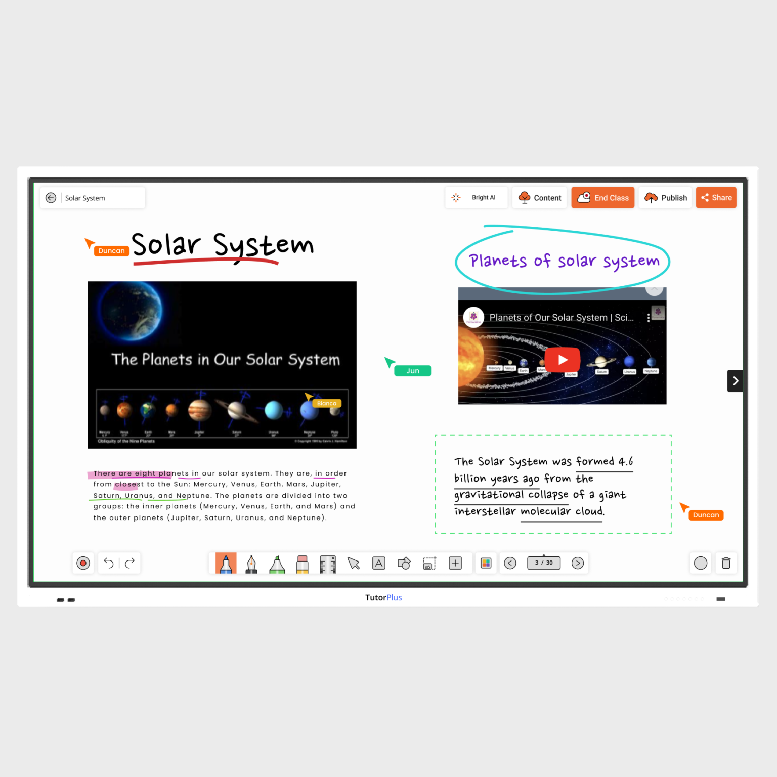 TutorPlus - Interactive Flat Panel | Whiteboard for Teaching ...