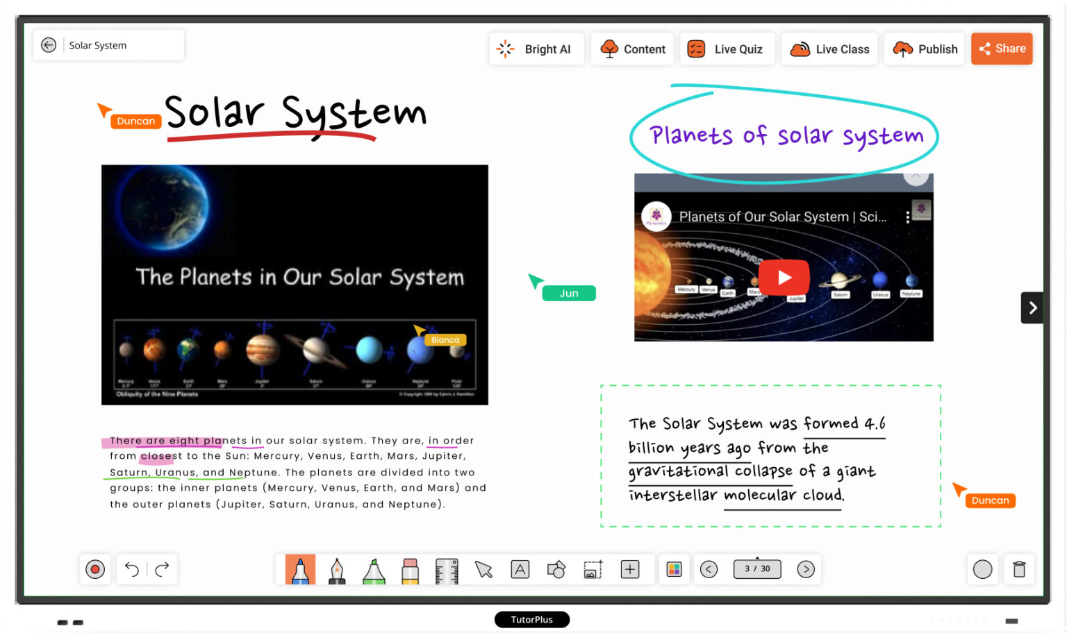 The top 10 interesting ways to use an interactive panel in the class